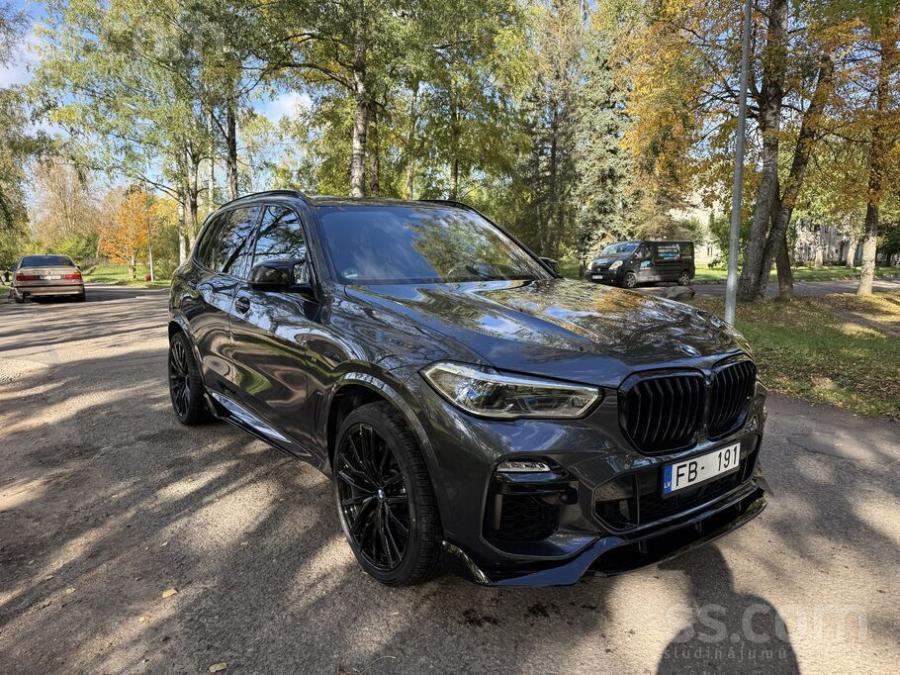 Синий БМВ Х5 2020 в Добеле, объемом двигателя 3.00 л и пробегом 226 тыс. км за 43999 €, фото 3 на AUTOMOTO.COM.LV
