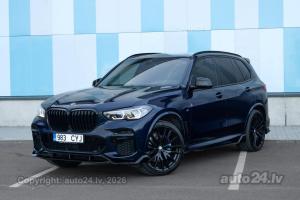 Blue BMW X5 2021 in Tallinn, with an engine capacity of 3.00 L and mileage of 69 thousand km for 63999 €, photo  on AUTOMOTO.COM.LV