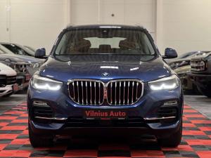 Blue BMW X5 2021 in Vilnius, with an engine capacity of 3.00 L and mileage of 77 thousand km for 44990 €, photo 2 on AUTOMOTO.COM.LV