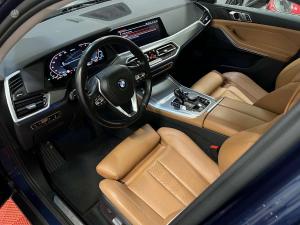 Blue BMW X5 2021 in Vilnius, with an engine capacity of 3.00 L and mileage of 77 thousand km for 44990 €, photo 14 on AUTOMOTO.COM.LV