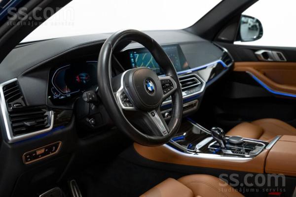 Zils BMW X5 2021 Rīga, ar dzinēja tilpumu 3.00 L un nobraukumu 105 tūkst. km par 47900 €, foto 9 vietnē AUTOMOTO.COM.LV