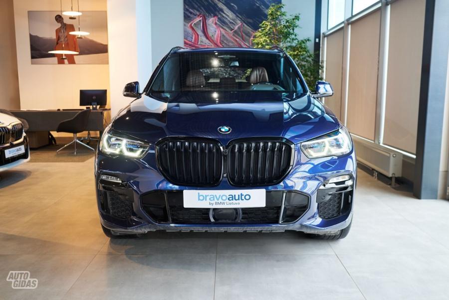 Zils BMW X5 2021 Kauņa, ar dzinēja tilpumu 3.00 L un nobraukumu 112 tūkst. km par 59993 €, foto 2 vietnē AUTOMOTO.COM.LV