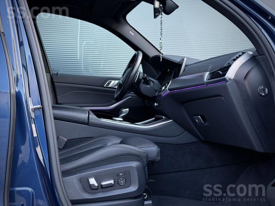 Blue BMW X5 2021 in Riga, with an engine capacity of 3.00 L and mileage of 172 thousand km for 41995 €, photo 27 on AUTOMOTO.COM.LV