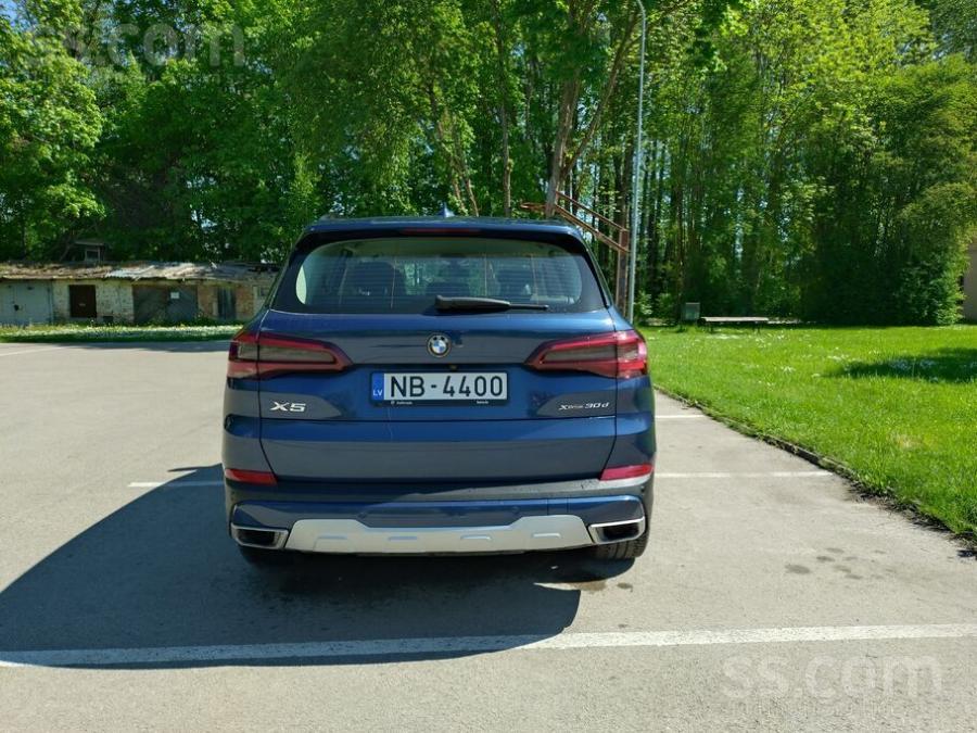 Синий БМВ Х5 2021 в Рига, объемом двигателя 3.00 л и пробегом 90 тыс. км за 37400 €, фото 9 на AUTOMOTO.COM.LV