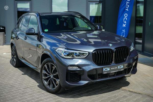Zils BMW X5 2021 Kauņa, ar dzinēja tilpumu 2.99 L un nobraukumu 225 tūkst. km par 39950 €, foto 2 vietnē AUTOMOTO.COM.LV