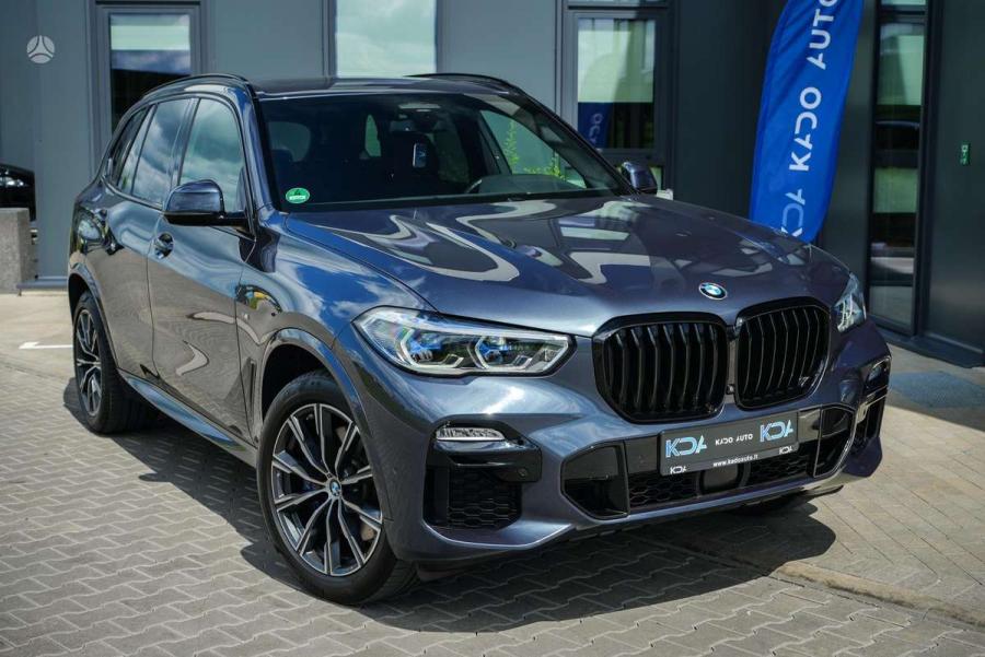 Zils BMW X5 2021 Kauņa, ar dzinēja tilpumu 2.99 L un nobraukumu 225 tūkst. km par 39950 €, foto 3 vietnē AUTOMOTO.COM.LV
