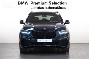 Blue BMW X5 2021 in Riga, with an engine capacity of 3.00 L and mileage of 90 thousand km for 48500 €, photo 7 on AUTOMOTO.COM.LV
