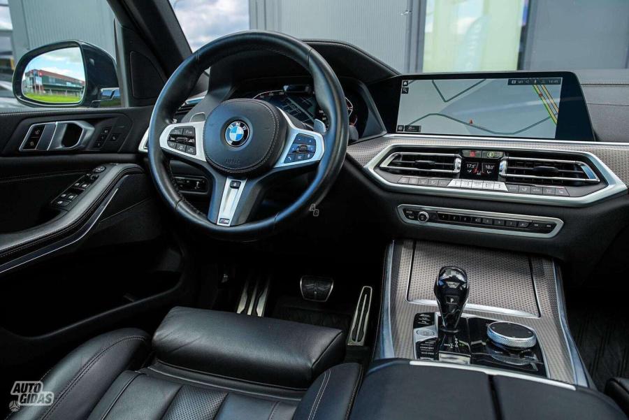 Blue BMW X5 2021 in Kaunas, with an engine capacity of 3.00 L and mileage of 225 thousand km for 39950 €, photo 19 on AUTOMOTO.COM.LV