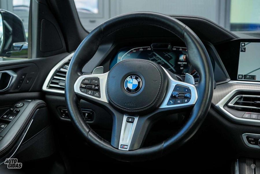 Blue BMW X5 2021 in Kaunas, with an engine capacity of 3.00 L and mileage of 225 thousand km for 39950 €, photo 20 on AUTOMOTO.COM.LV