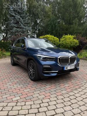 Zils BMW X5 2021 Rīga, ar dzinēja tilpumu 3.00 L un nobraukumu 135 tūkst. km par 43000 €, foto  vietnē AUTOMOTO.COM.LV