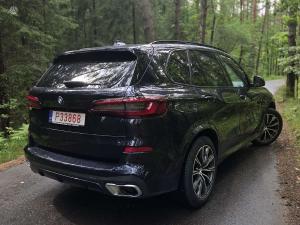 Blue BMW X5 2021 in Vilnius, with an engine capacity of 3.00 L and mileage of 224 thousand km for 35300 €, photo 7 on AUTOMOTO.COM.LV