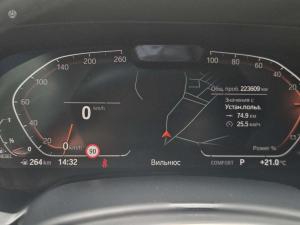 Blue BMW X5 2021 in Vilnius, with an engine capacity of 3.00 L and mileage of 224 thousand km for 35300 €, photo 20 on AUTOMOTO.COM.LV