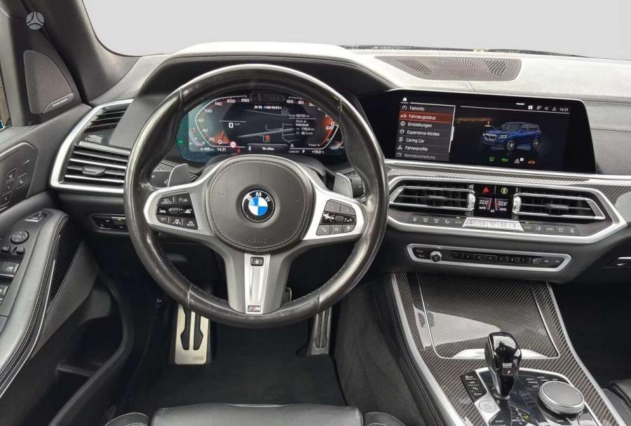 Zils BMW X5 2022 Viļņa, ar dzinēja tilpumu 4.40 L un nobraukumu 102 tūkst. km par 58400 €, foto 14 vietnē AUTOMOTO.COM.LV