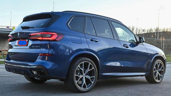 Blue BMW X5 2022 in Klaipeda, with an engine capacity of 2.99 L and mileage of 91 thousand km for 63499 €, photo 6 on AUTOMOTO.COM.LV