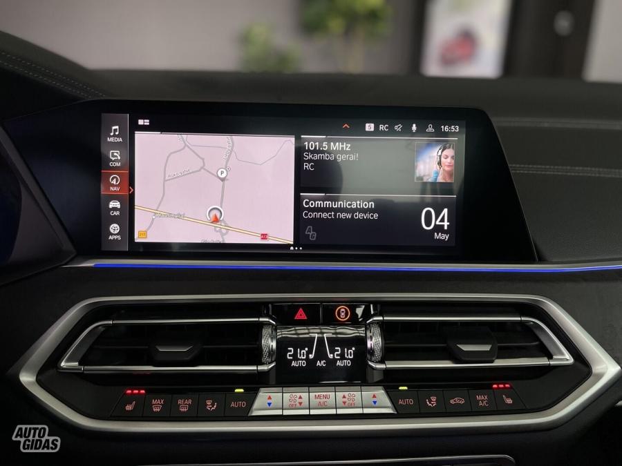 Zils BMW X5 2022 Klaipėda, ar dzinēja tilpumu 3.00 L un nobraukumu 132 tūkst. km par 51991 €, foto 15 vietnē AUTOMOTO.COM.LV