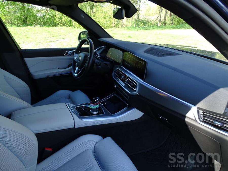 Zils BMW X5 2023 Rīga, ar dzinēja tilpumu 3.00 L un nobraukumu 43 tūkst. km par 19700 €, foto 19 vietnē AUTOMOTO.COM.LV