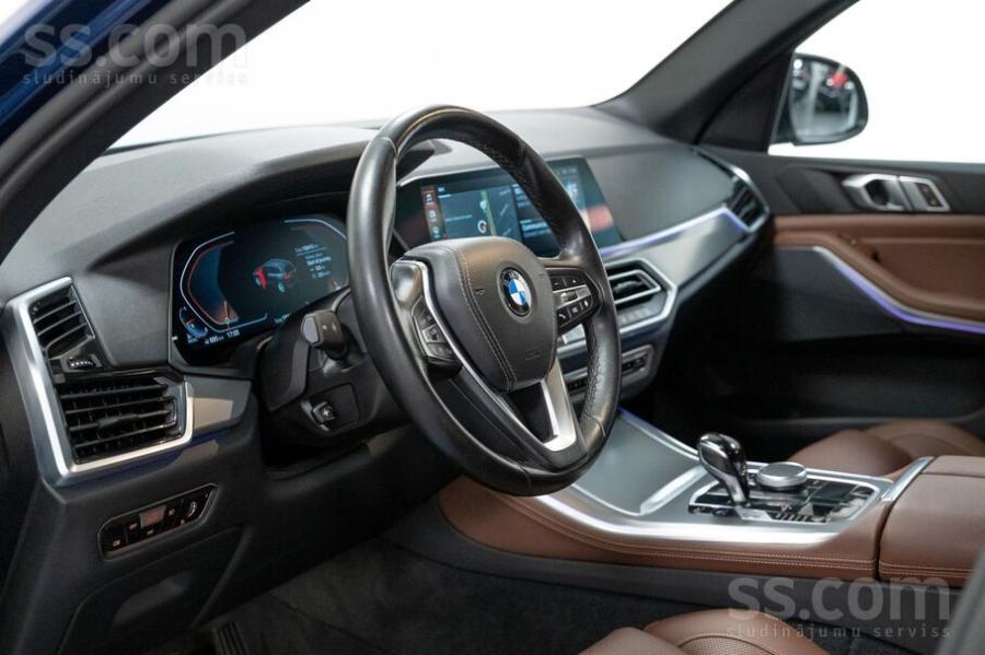 Zils BMW X5 2023 Rīga, ar dzinēja tilpumu 3.00 L un nobraukumu 150 tūkst. km par 43900 €, foto 9 vietnē AUTOMOTO.COM.LV