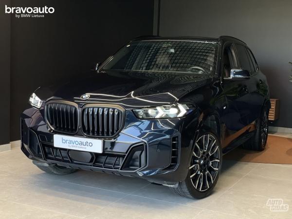 Blue BMW X5 2023 in Klaipeda, with an engine capacity of 3.00 L and mileage of 66 thousand km for 68882 €, photo 1 on AUTOMOTO.COM.LV