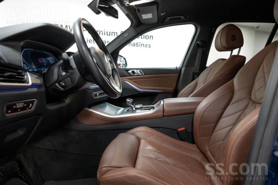 Синий БМВ Х5 2023 в Рига, объемом двигателя 3.00 л и пробегом 150 тыс. км за 38900 €, фото 7 на AUTOMOTO.COM.LV