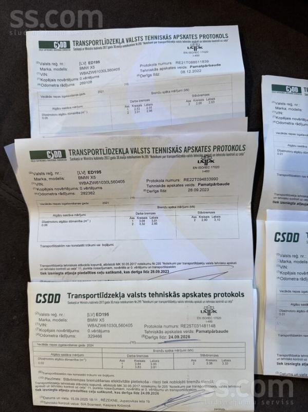 Синий БМВ Х5 2010 в Резекне, объемом двигателя 3.00 л и пробегом 332 тыс. км за 12500 €, фото 9 на AUTOMOTO.COM.LV