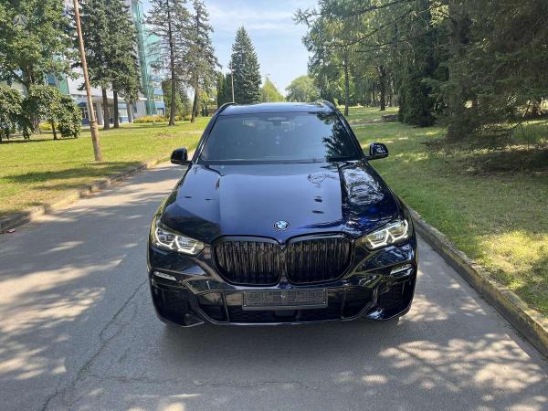Blue BMW X5 2022 in Panevezys, with an engine capacity of 3.00 L and mileage of 143 thousand km for 42250 €, photo 11 on AUTOMOTO.COM.LV