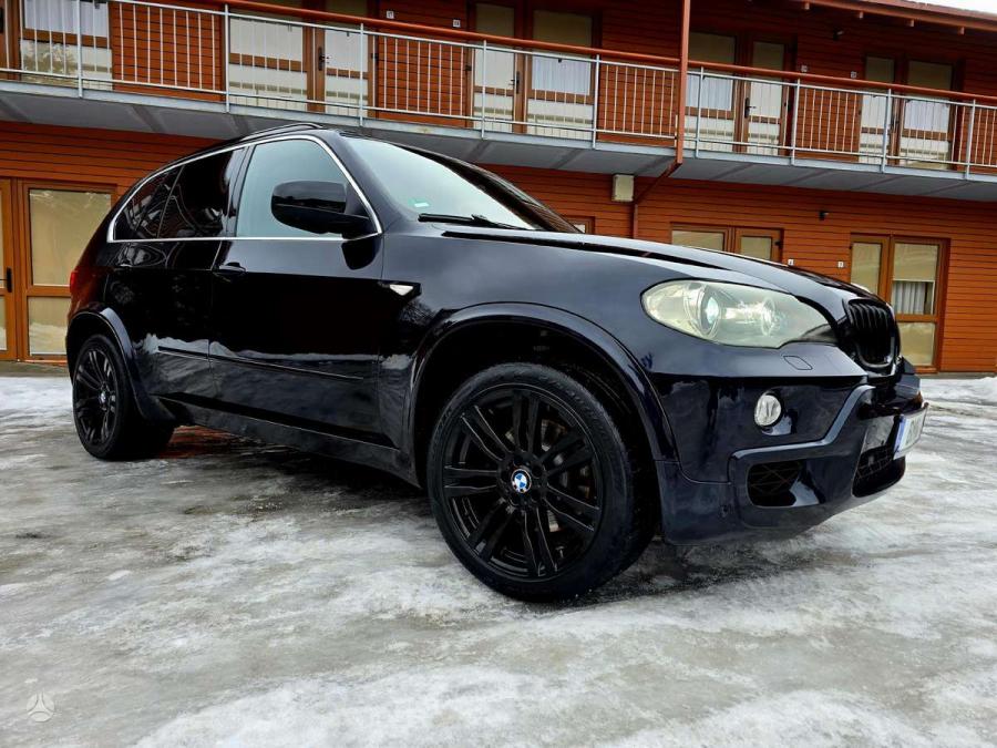 Zils BMW X5 2008 Marijampole, ar dzinēja tilpumu 3.00 L un nobraukumu 320 tūkst. km par 8300 €, foto 3 vietnē AUTOMOTO.COM.LV