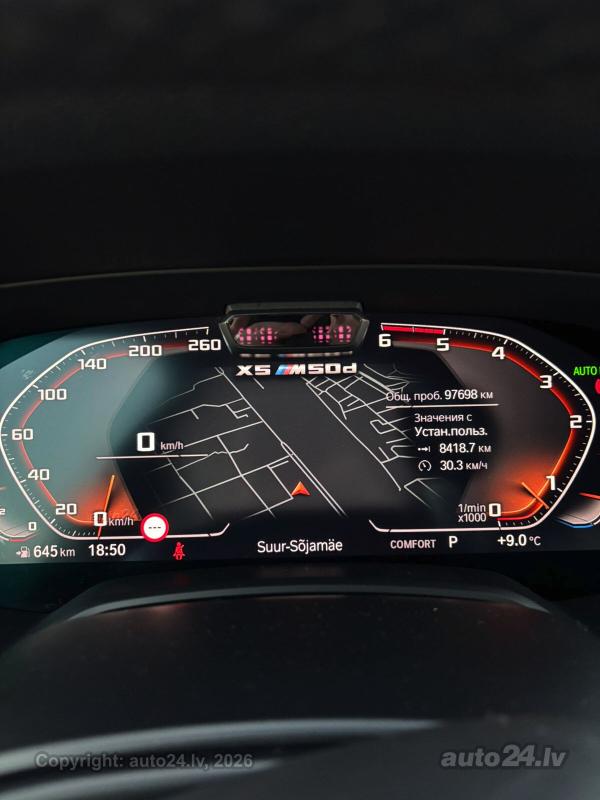 Blue BMW X5 2019 in Tallinn, with an engine capacity of 0.00 L and mileage of 105 thousand km for 49999 €, photo 5 on AUTOMOTO.COM.LV