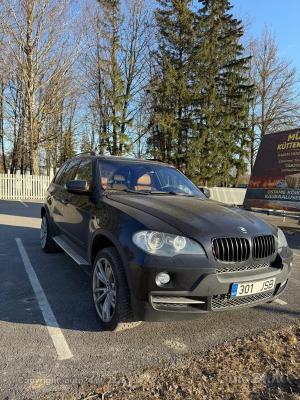 Blue BMW X5 2007 in Tartu, with an engine capacity of 3.00 L and mileage of 446 thousand km for 6800 €, photo  on AUTOMOTO.COM.LV