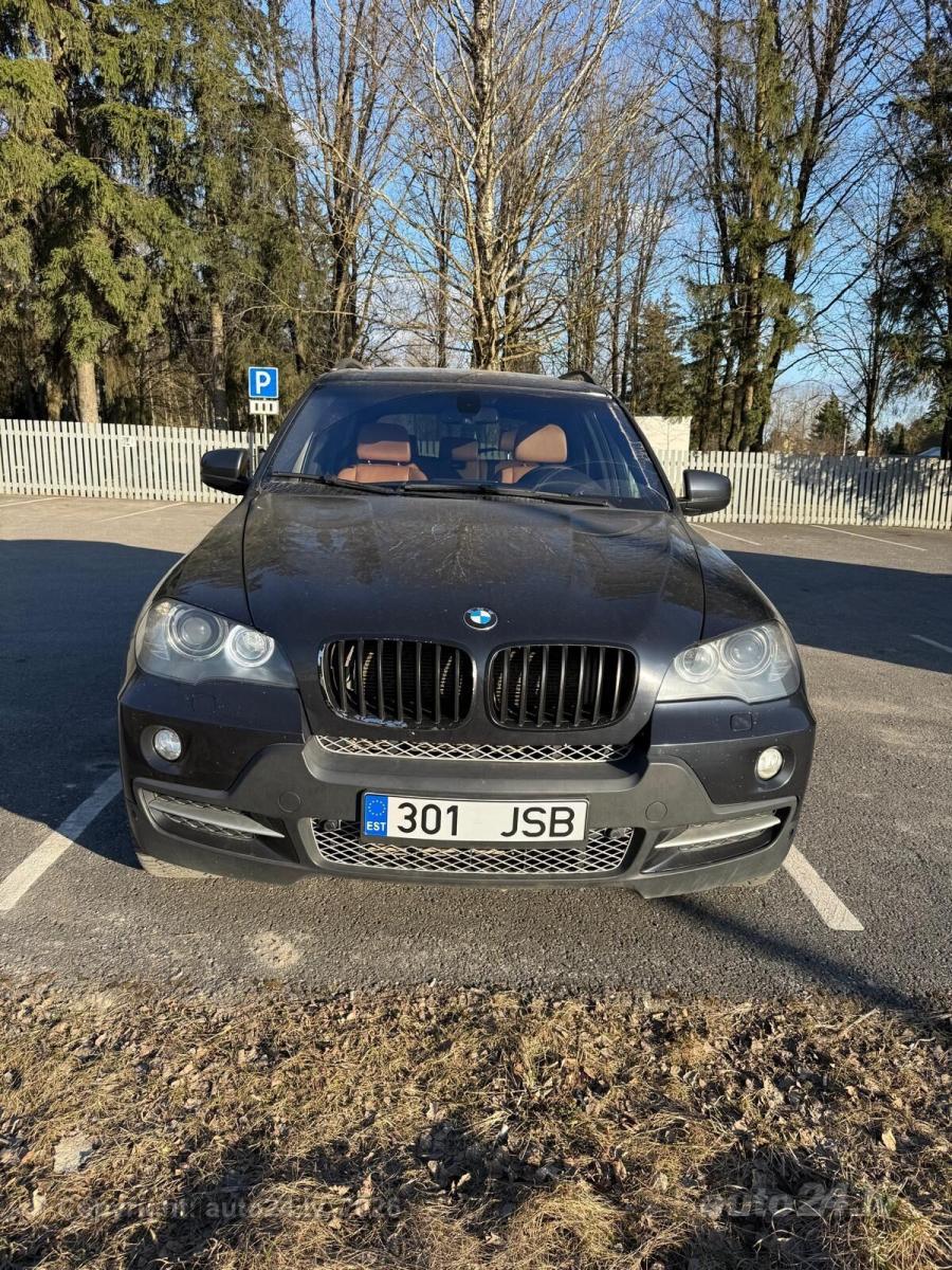 Blue BMW X5 2007 in Tartu, with an engine capacity of 3.00 L and mileage of 446 thousand km for 6800 €, photo 2 on AUTOMOTO.COM.LV