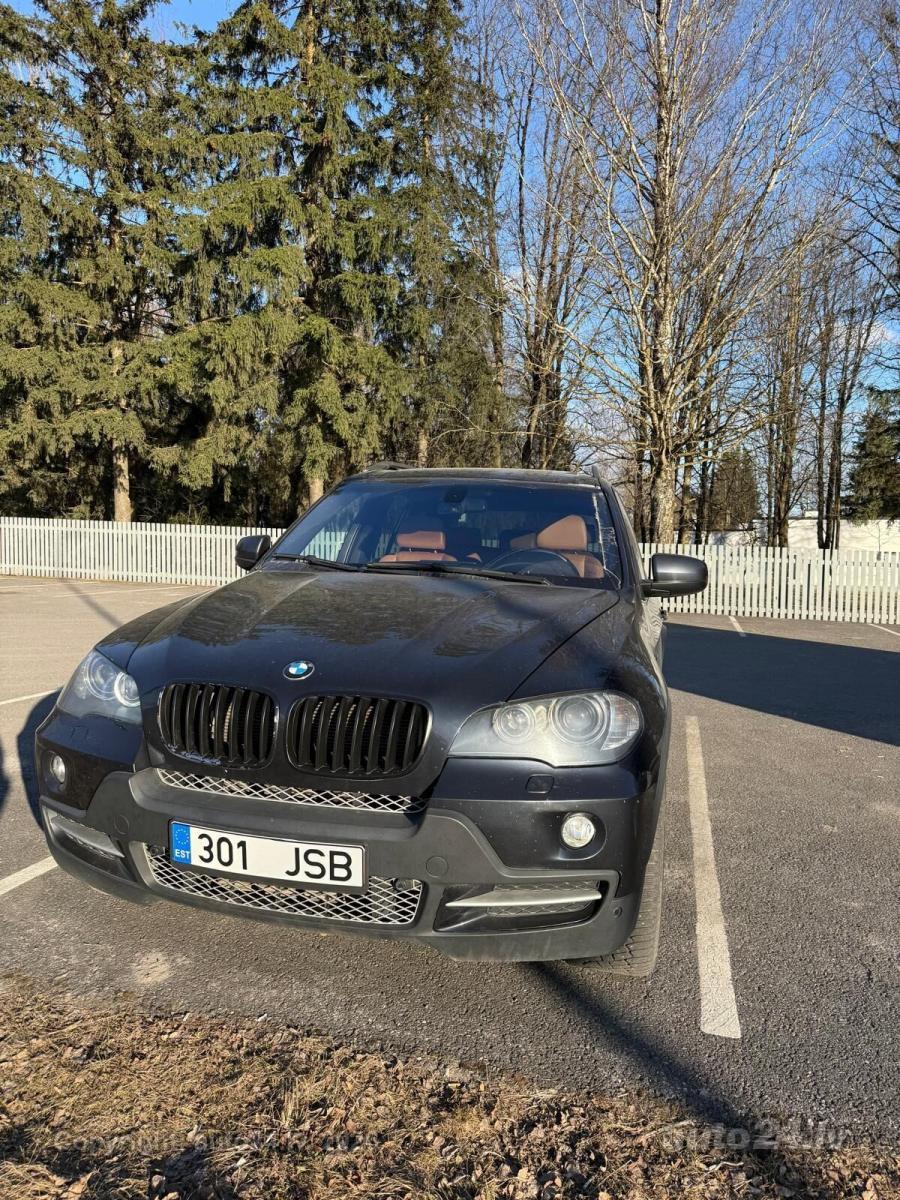 Blue BMW X5 2007 in Tartu, with an engine capacity of 3.00 L and mileage of 446 thousand km for 6800 €, photo 3 on AUTOMOTO.COM.LV