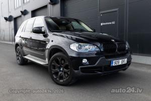 Blue BMW X5 2008 in Tallinn, with an engine capacity of 3.00 L and mileage of 299 thousand km for 7990 €, photo  on AUTOMOTO.COM.LV