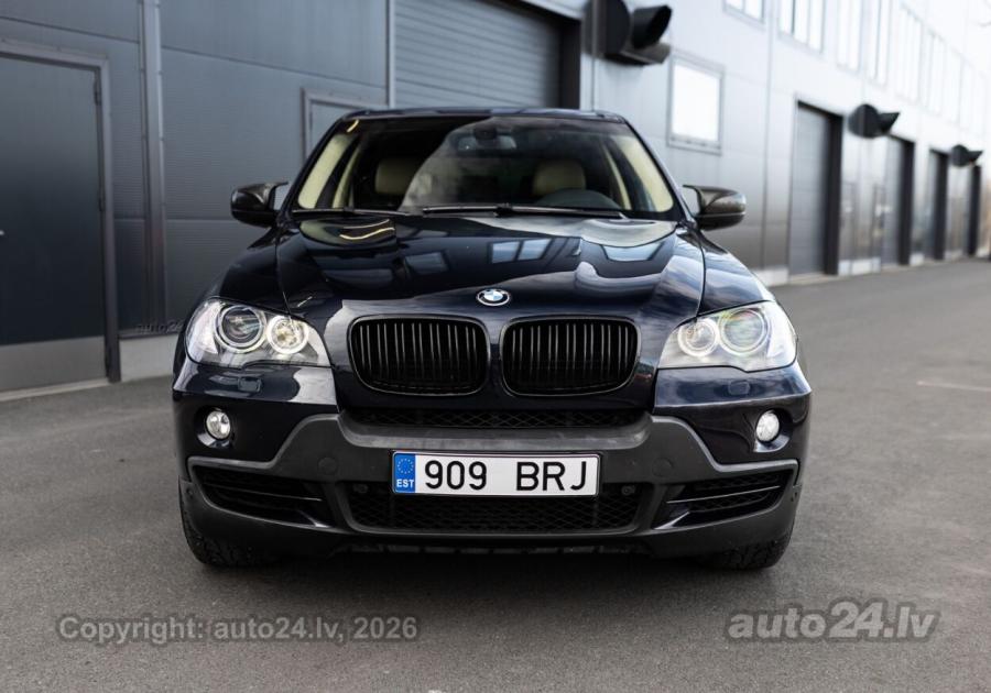 Blue BMW X5 2008 in Tallinn, with an engine capacity of 3.00 L and mileage of 299 thousand km for 7990 €, photo 2 on AUTOMOTO.COM.LV