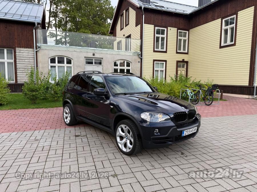 Синий БМВ Х5 2008 в Тарту, объемом двигателя 3.00 л и пробегом 348 тыс. км за 7200 €, фото 3 на AUTOMOTO.COM.LV