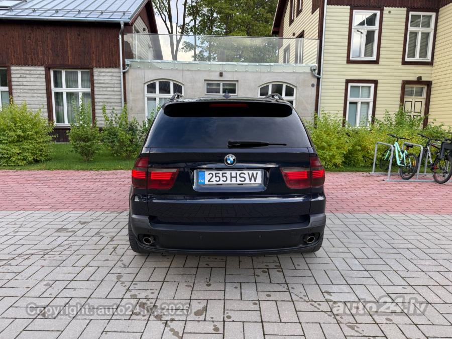 Синий БМВ Х5 2008 в Тарту, объемом двигателя 3.00 л и пробегом 348 тыс. км за 7200 €, фото 7 на AUTOMOTO.COM.LV