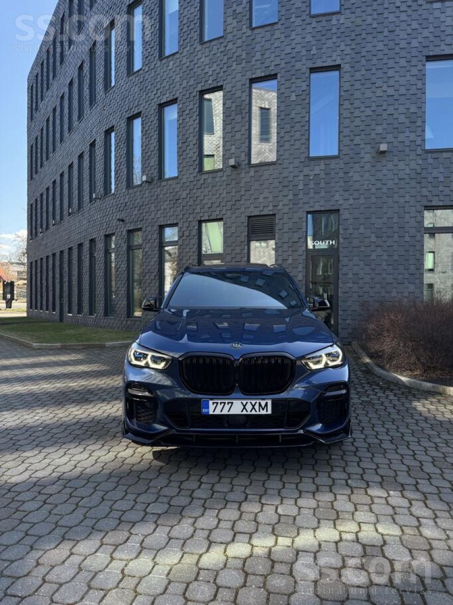 Blue BMW X5 2019 in Tallinn, with an engine capacity of 3.00 L and mileage of 135 thousand km for 52500 €, photo 5 on AUTOMOTO.COM.LV