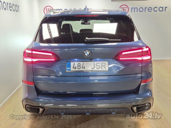 Blue BMW X5 2022 in Tallinn, with an engine capacity of 3.00 L and mileage of 55 thousand km for 66900 €, photo 5 on AUTOMOTO.COM.LV