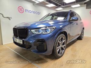 Blue BMW X5 2022 in Tallinn, with an engine capacity of 3.00 L and mileage of 55 thousand km for 66900 €, photo 3 on AUTOMOTO.COM.LV