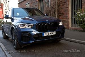 Blue BMW X5 2022 in Tallinn, with an engine capacity of 3.00 L and mileage of 61 thousand km for 61900 €, photo 8 on AUTOMOTO.COM.LV
