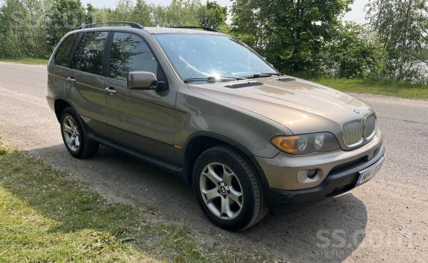 Brūns BMW X5 2004 Rīga, ar dzinēja tilpumu 3.00 L un nobraukumu 339 tūkst. km par 3000 €, foto 2 vietnē AUTOMOTO.COM.LV