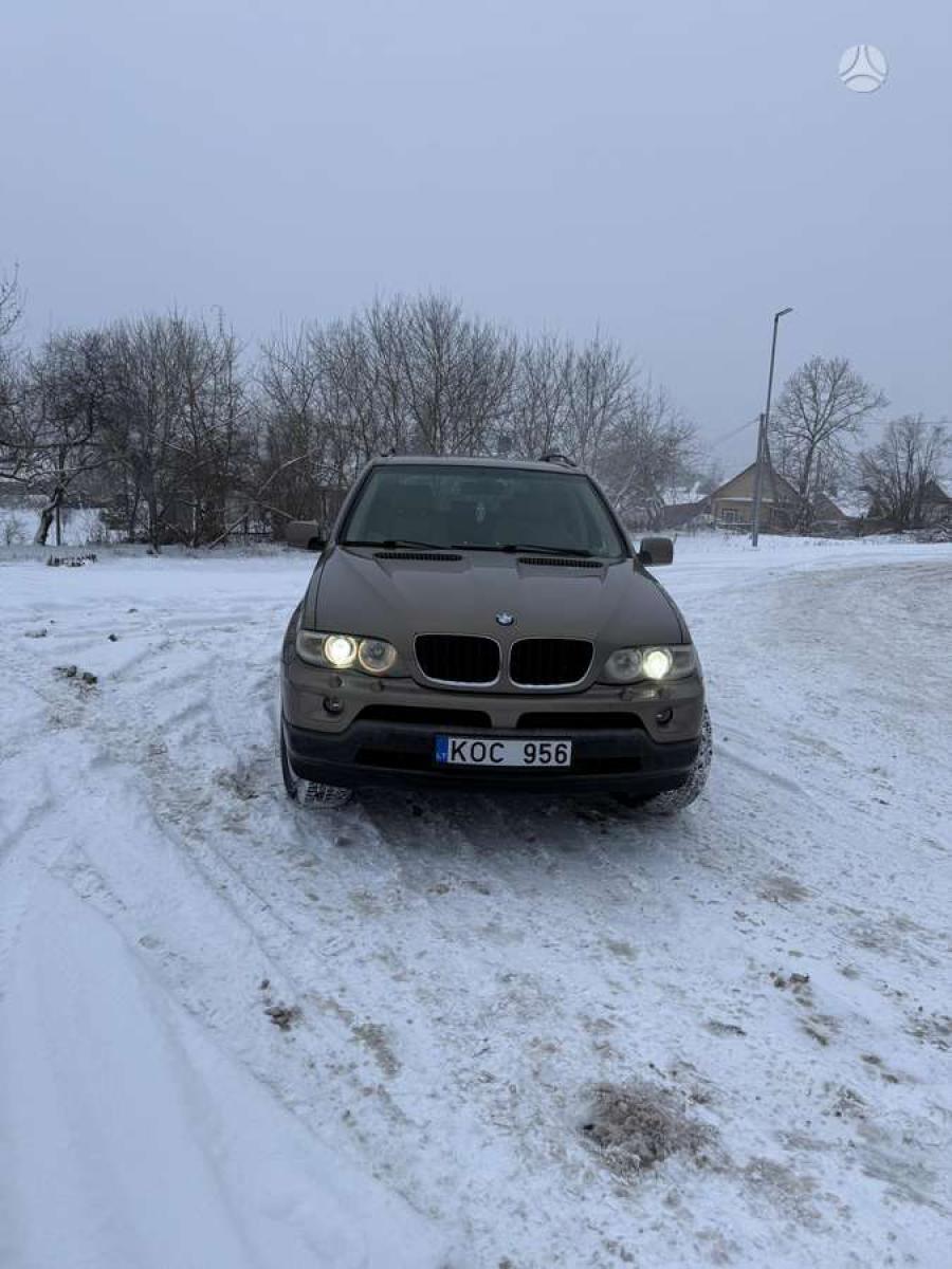 Brūns BMW X5 2004 Ukmergė, ar dzinēja tilpumu 2.99 L un nobraukumu 335 tūkst. km par 4800 €, foto 2 vietnē AUTOMOTO.COM.LV