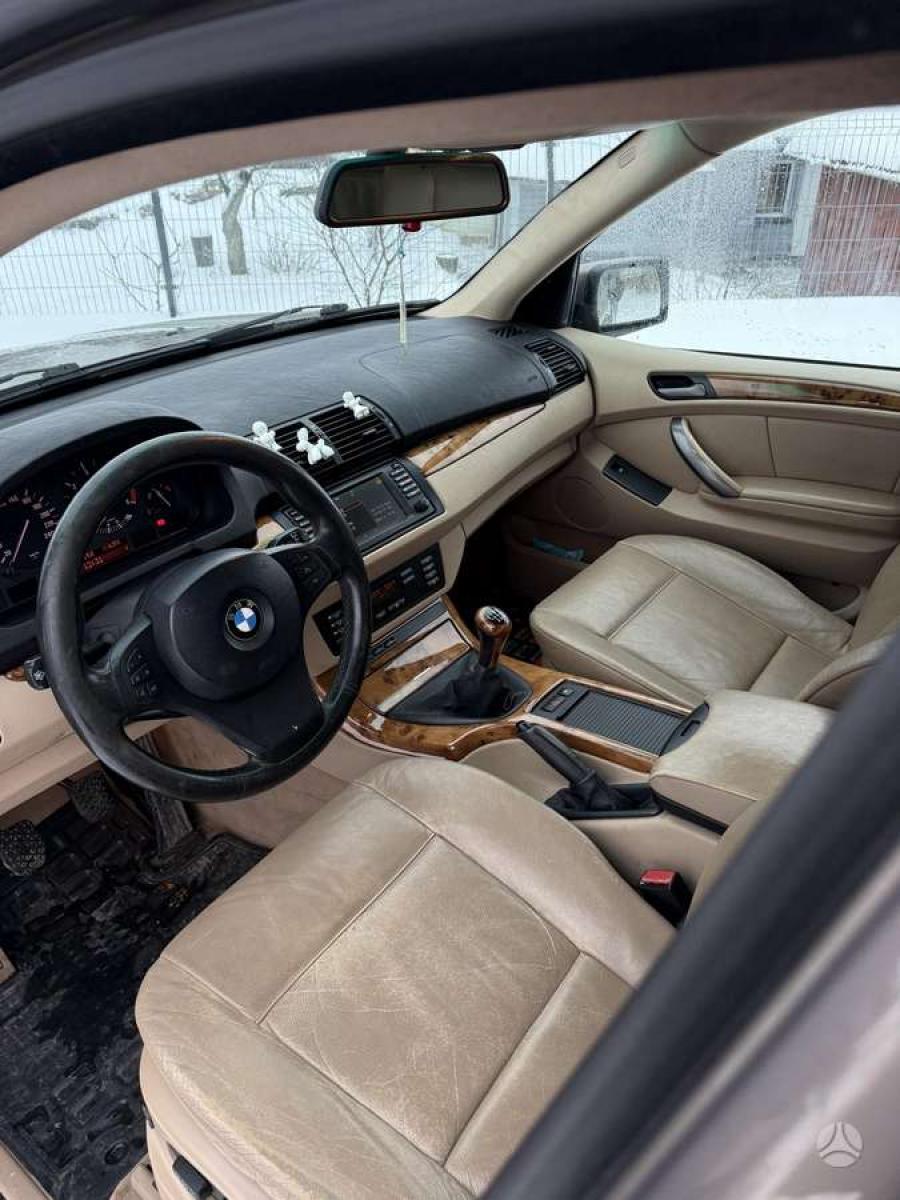 Brūns BMW X5 2004 Ukmergė, ar dzinēja tilpumu 2.99 L un nobraukumu 335 tūkst. km par 4800 €, foto 8 vietnē AUTOMOTO.COM.LV