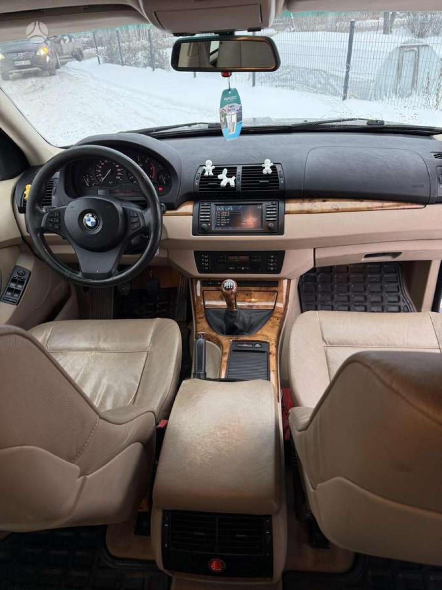 Brūns BMW X5 2004 Ukmergė, ar dzinēja tilpumu 2.99 L un nobraukumu 335 tūkst. km par 4800 €, foto 10 vietnē AUTOMOTO.COM.LV