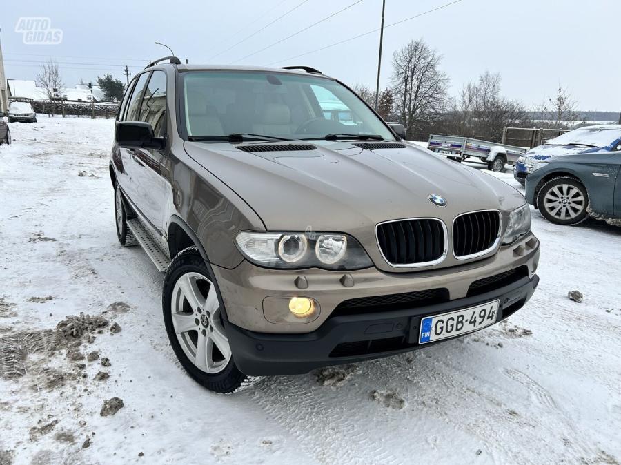 Brūns BMW X5 2004 Kelmė, ar dzinēja tilpumu 3.00 L un nobraukumu 400 tūkst. km par 4500 €, foto 1 vietnē AUTOMOTO.COM.LV