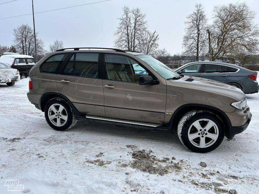 Brūns BMW X5 2004 Kelmė, ar dzinēja tilpumu 3.00 L un nobraukumu 400 tūkst. km par 4500 €, foto 2 vietnē AUTOMOTO.COM.LV