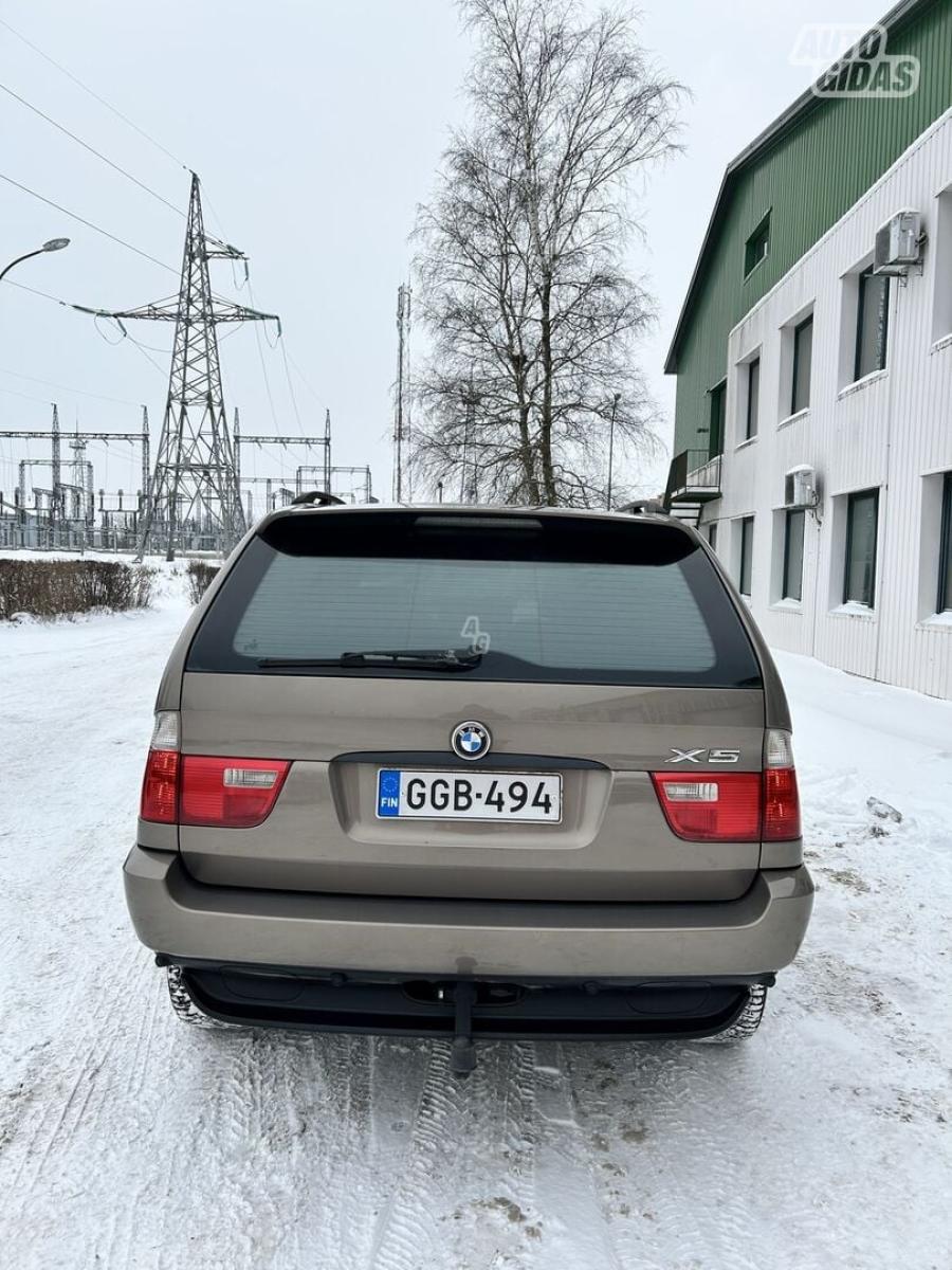 Brūns BMW X5 2004 Kelmė, ar dzinēja tilpumu 3.00 L un nobraukumu 400 tūkst. km par 4500 €, foto 4 vietnē AUTOMOTO.COM.LV