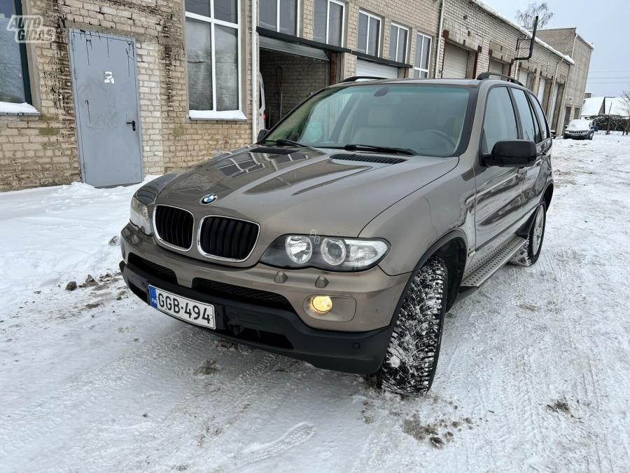 Brūns BMW X5 2004 Kelmė, ar dzinēja tilpumu 3.00 L un nobraukumu 400 tūkst. km par 4500 €, foto 7 vietnē AUTOMOTO.COM.LV