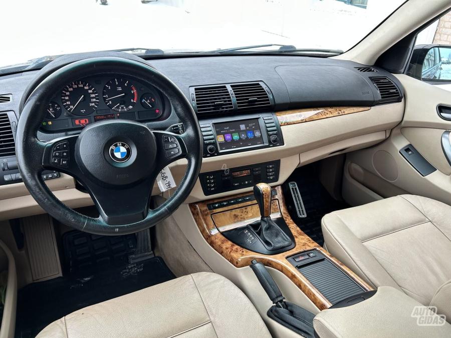 Brūns BMW X5 2004 Kelmė, ar dzinēja tilpumu 3.00 L un nobraukumu 400 tūkst. km par 4500 €, foto 10 vietnē AUTOMOTO.COM.LV