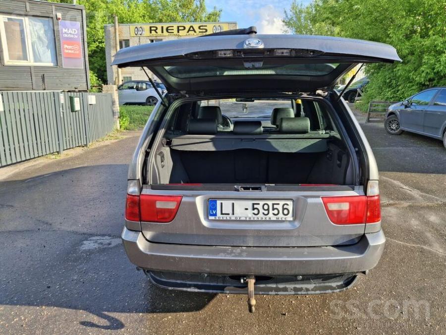 Brūns BMW X5 2004 Rīga, ar dzinēja tilpumu 3.00 L un nobraukumu 316 tūkst. km par 2990 €, foto 3 vietnē AUTOMOTO.COM.LV