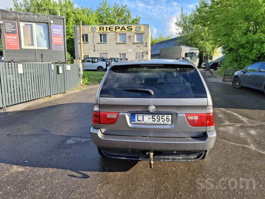 Brūns BMW X5 2004 Rīga, ar dzinēja tilpumu 3.00 L un nobraukumu 316 tūkst. km par 2990 €, foto 6 vietnē AUTOMOTO.COM.LV