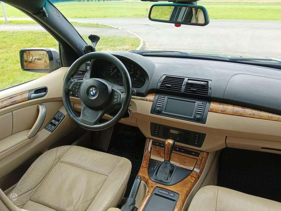 Brūns BMW X5 2004 Marijampole, ar dzinēja tilpumu 2.99 L un nobraukumu 255 tūkst. km par 5350 €, foto 16 vietnē AUTOMOTO.COM.LV